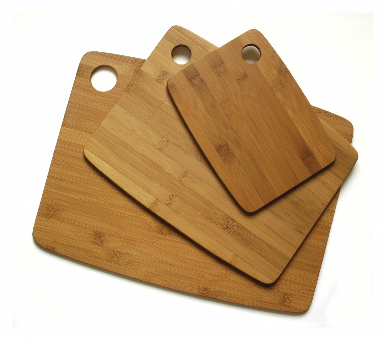 Bamboo Thin Cutting Boards With Oval Hole In Corner Set Of 3 Lipper International bamboo-thin-cutting-boards-with-oval-hole-in-corner-set-of-3-lipper-international