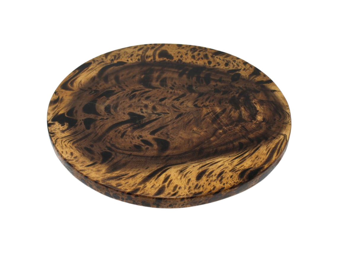 Acacia Burl Finish Lazy Susan | Lipper International
