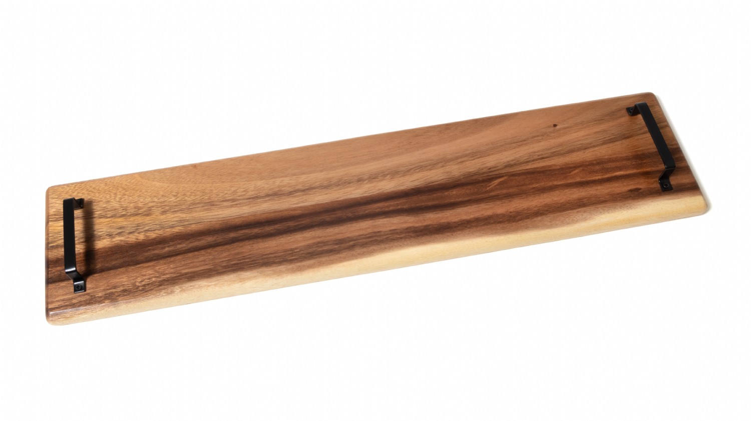 Acacia Rectangular Serve Board with Handles | Lipper International