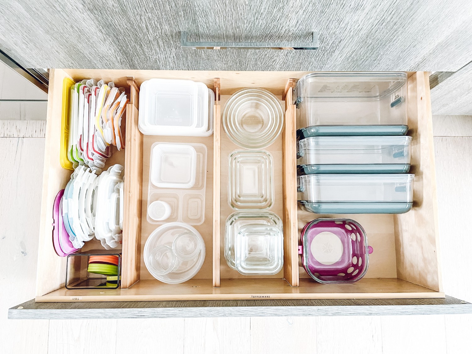 Bamboo Deep Drawer Dividers, Set of 2 | Lipper International